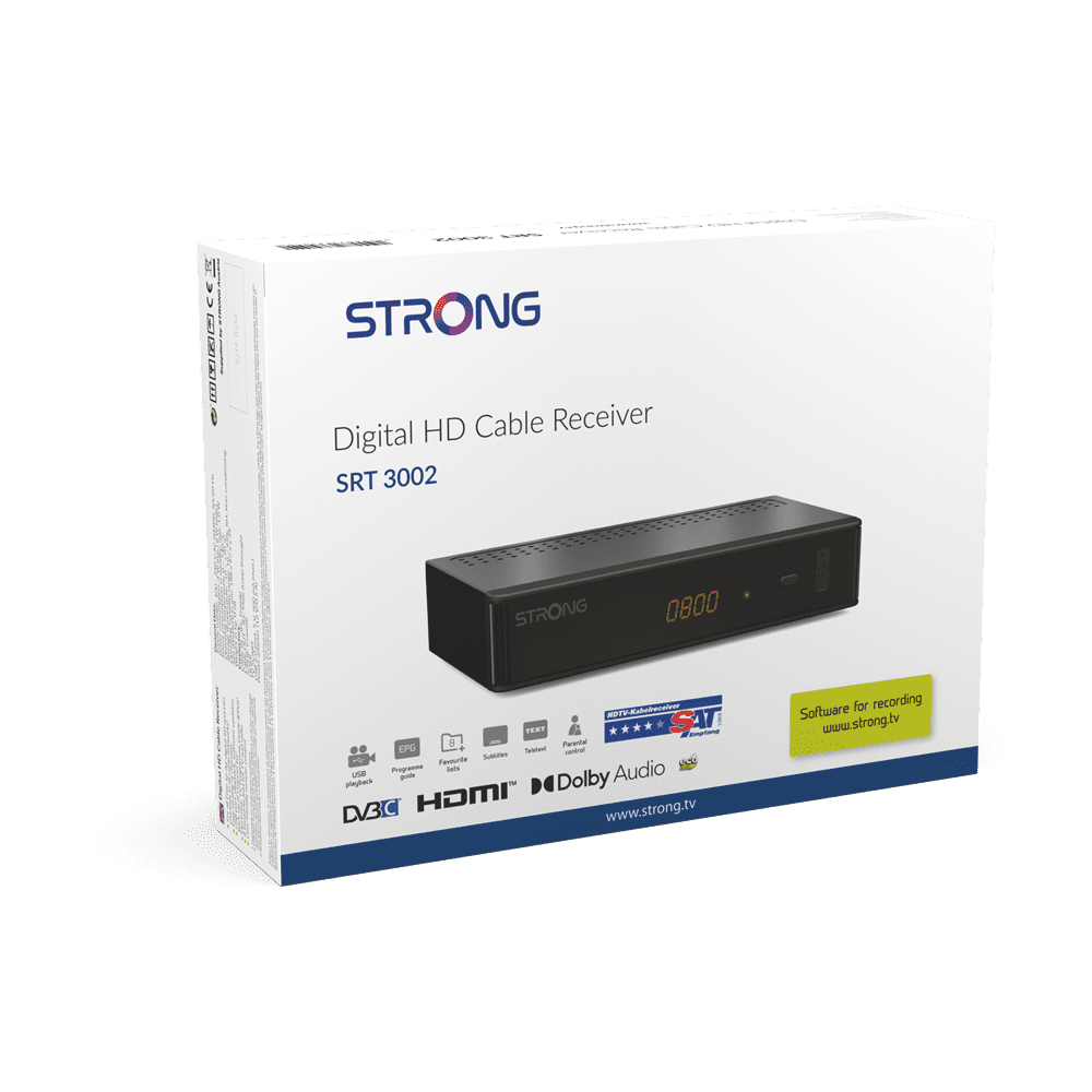 Der SRT 3002 von STRONG: Einfacher Empfang von digitalem Kabelfernsehen ...